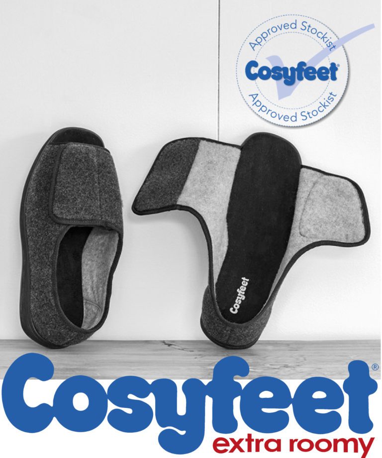Cosyfeet - Jonny Mens Slippers - Rise Furniture and Mobility