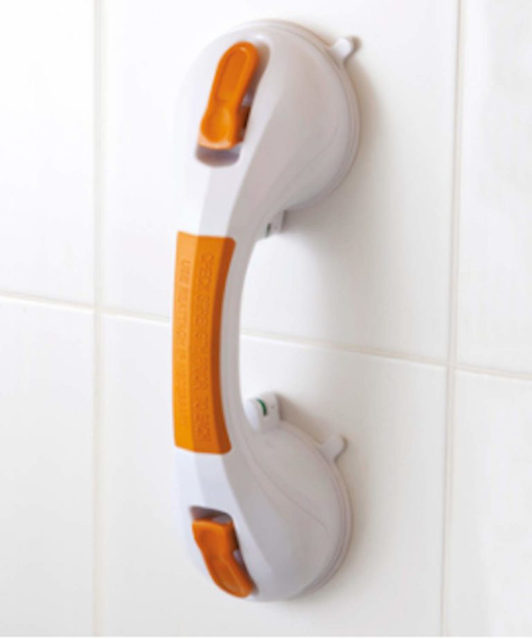 White Grab Bar | UPVC Safety Grab Rail for Indoors & Outdoors