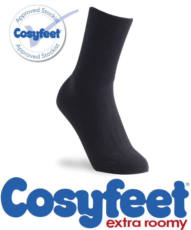 Cosyfeet Fuller Fitting Socks | Extra Roomy - Knee length